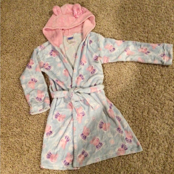 Simply Shabby Chic | Pajamas | Pippa The Pig Bathrobe With Hood | Poshmark